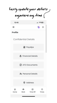 How to update personal details